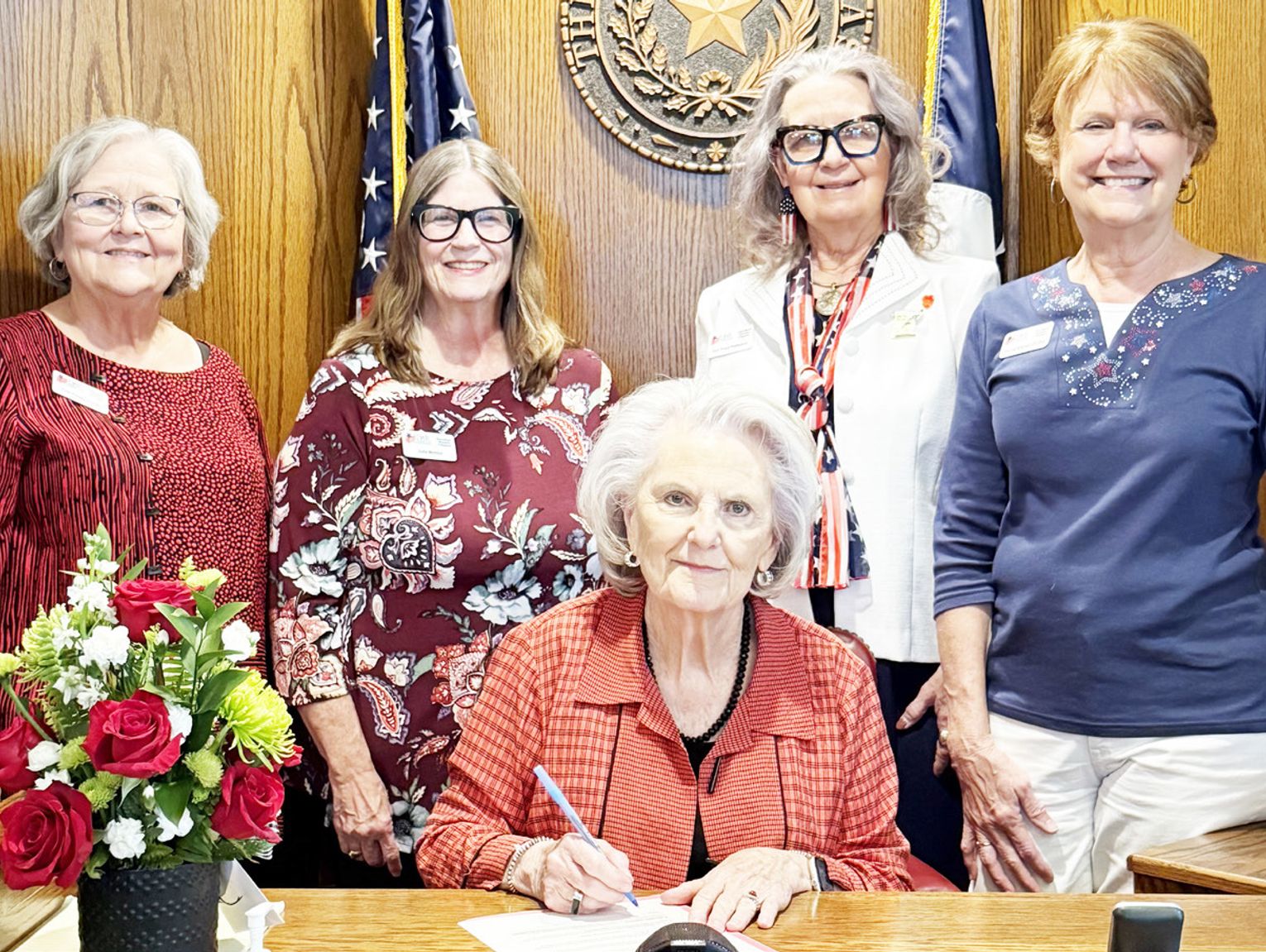 Constitution Week Proclamation Signed in Freestone County