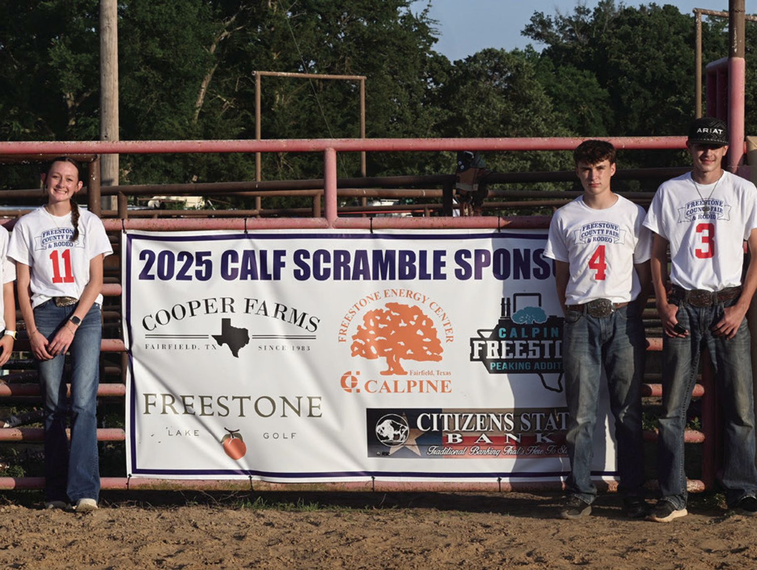Freestone County Rodeo Calf Scramble