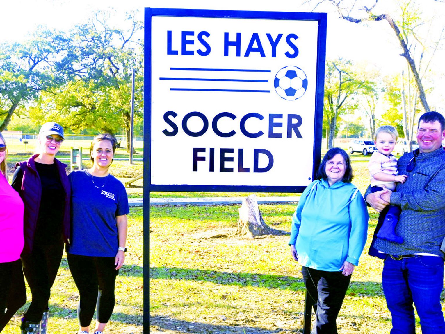 Rededication of Les Hays Soccer Fields